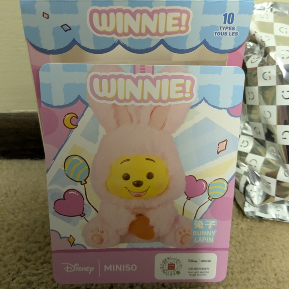 Miniso | Accessories | Disney Miniso Pink Winnie Confirmed Bunny Plush ...